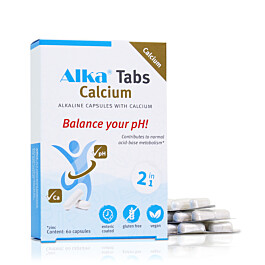 Alka Tabs Calcium: pH Capsules for a healthy pH level (60 capsules)